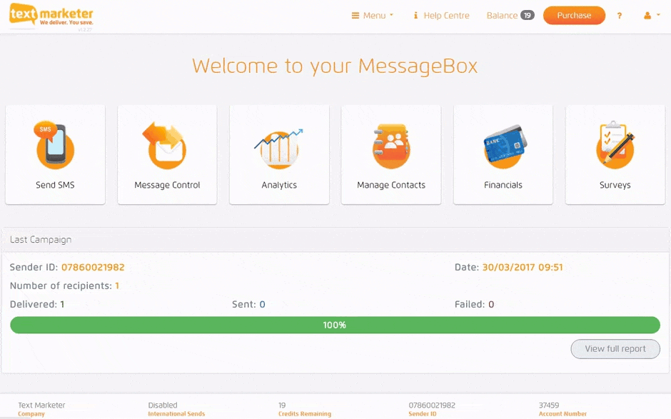 Using Auto Responders with Message Box | Textmarketer